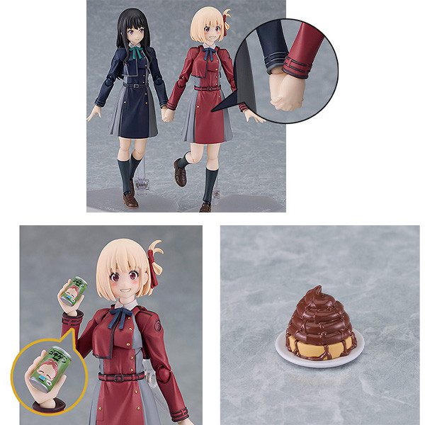 Lycoris Recoil — Figma Chisato Nishikigi ＆ Takina Inoue Set (Figma #615 ...